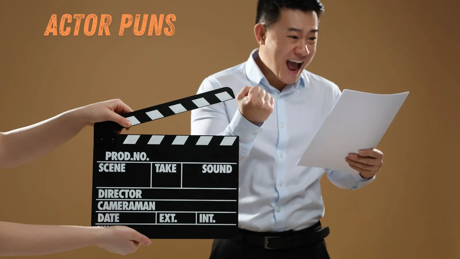 320+ 🎬 Actor Puns: Lights, Camera… Laughs!