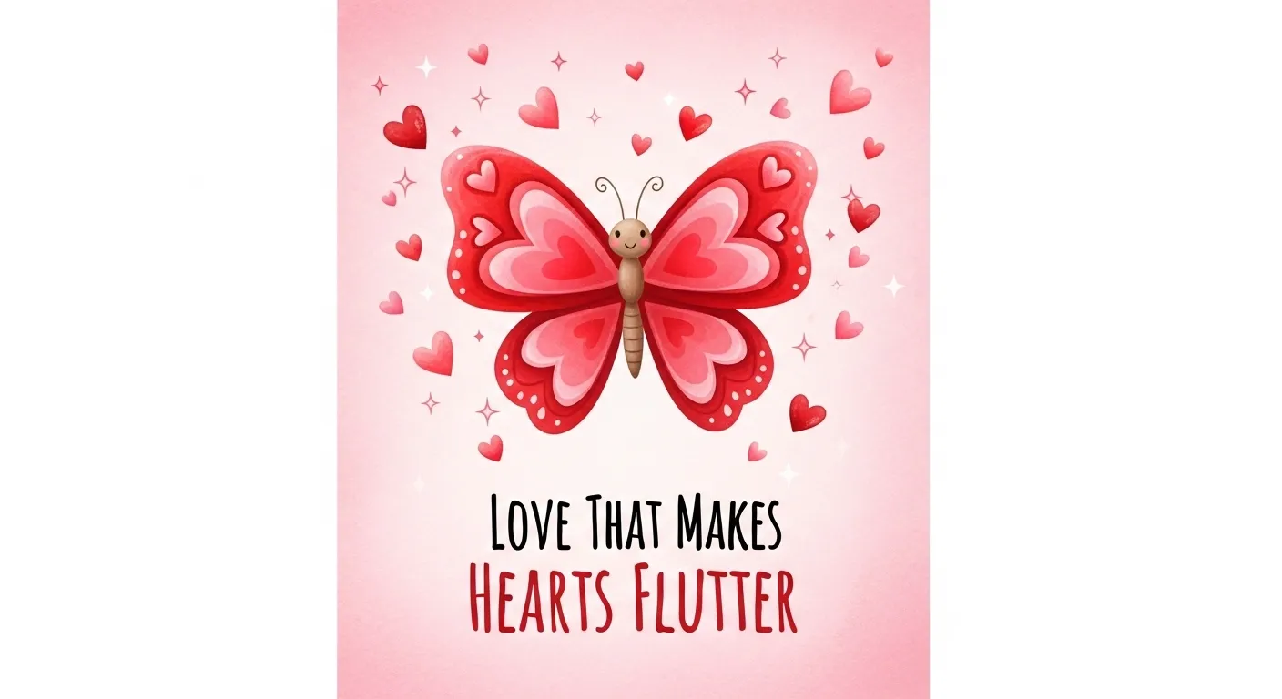 Butterfly Puns Valentine’s Day: Love That Makes Hearts Flutter