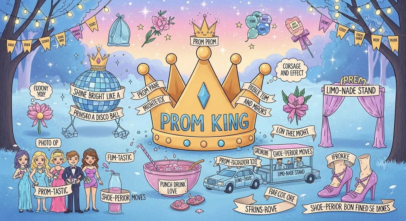 150+ Prom Puns So Funny They Deserve a Prom Crown